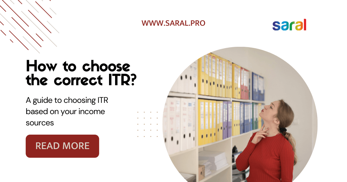 How to choose the correct Income Tax Return? [Download PDF]