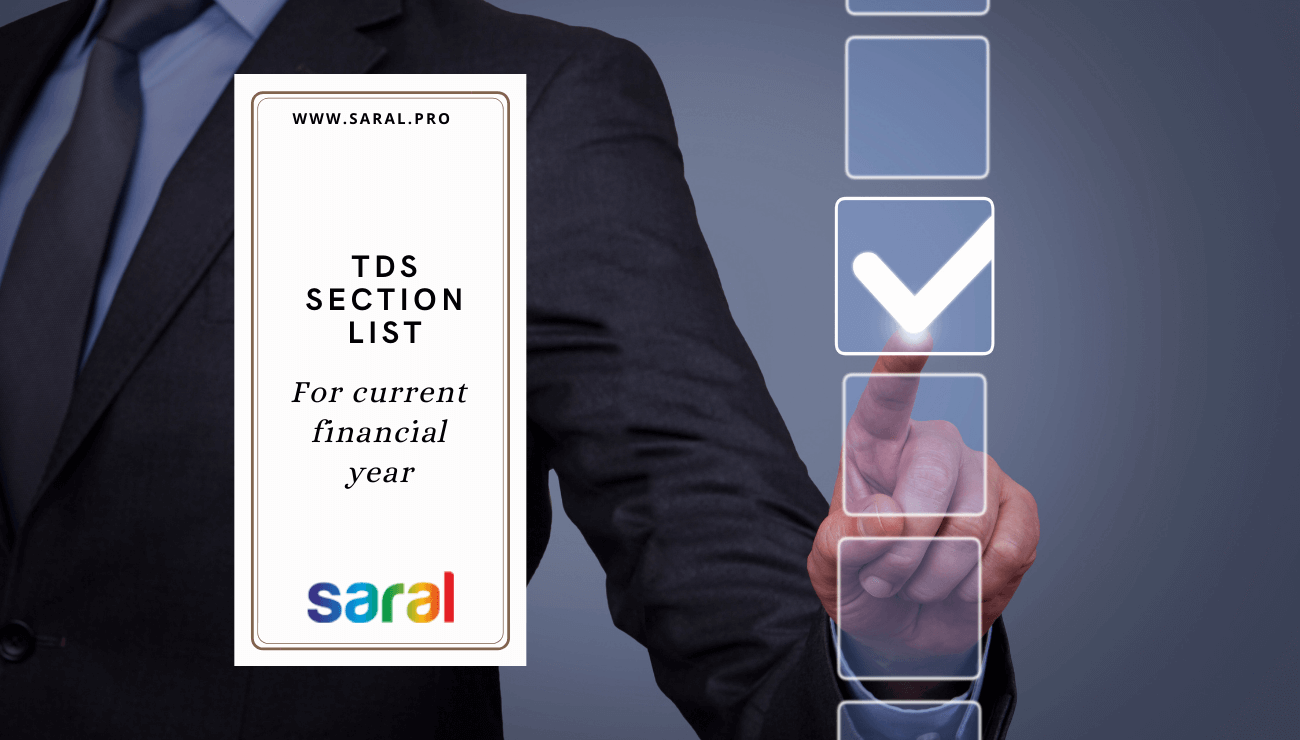 List of TDS Section Rates for Financial Year 2022-23