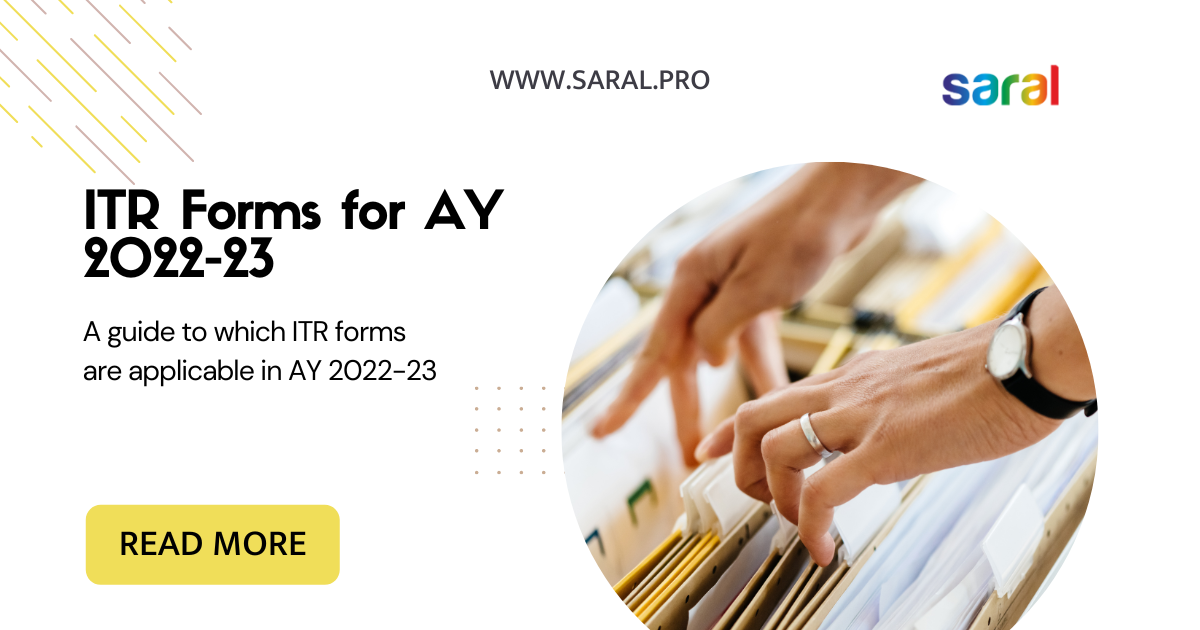 Income Tax return: New ITR forms explained (ITR-1 to ITR-7)