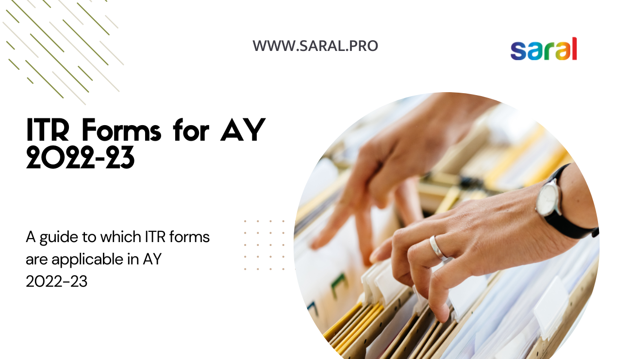Income Tax return: New ITR forms explained (ITR-1 to ITR-7)