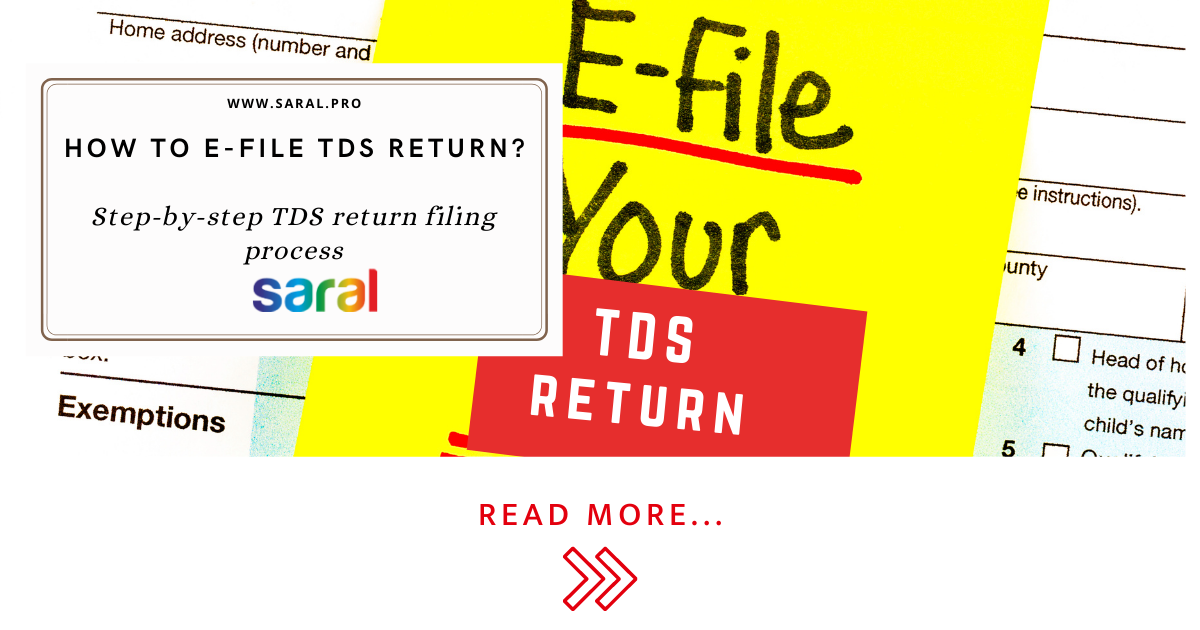 How To E File Tds Return Step By Step Procedure