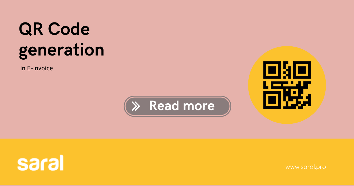 Qr Code In An E Invoice Purpose Applicability And Verification