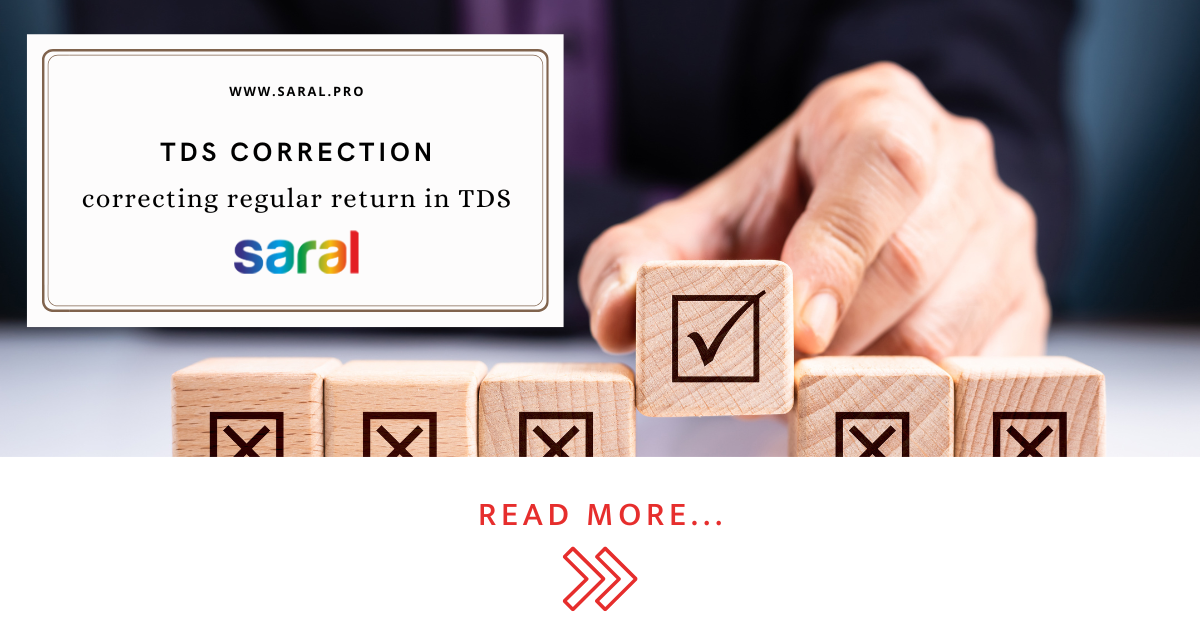 TDS correction - Steps, types and FAQs