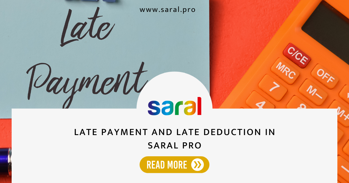 Late Payment and Late Deductions