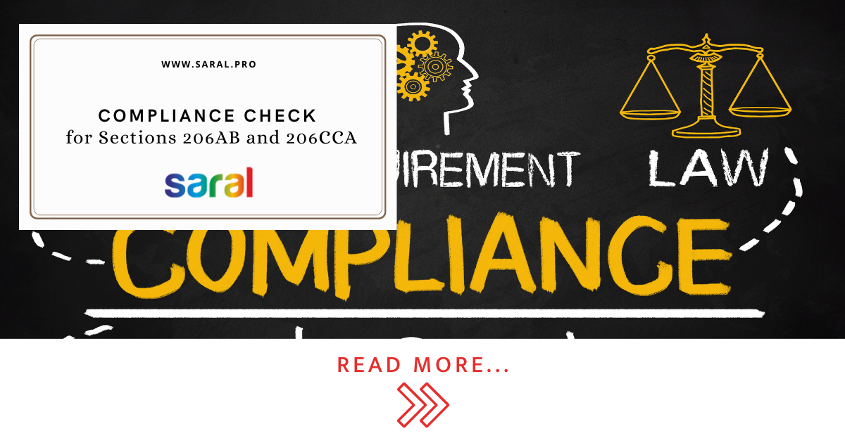 Compliance Check for Sections 206AB and 206CCA