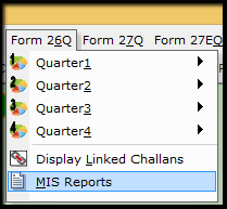 MIS reports in Form 26Q – Part 1 - Saral Pro