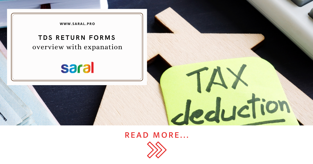 An overview of TDS return forms [with explanation]