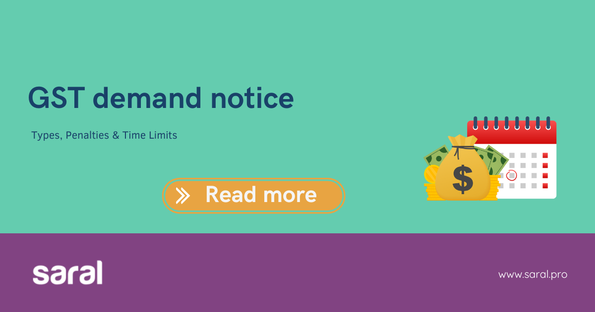 Gst Demand Notice Types Penalties And Time Limits Explained