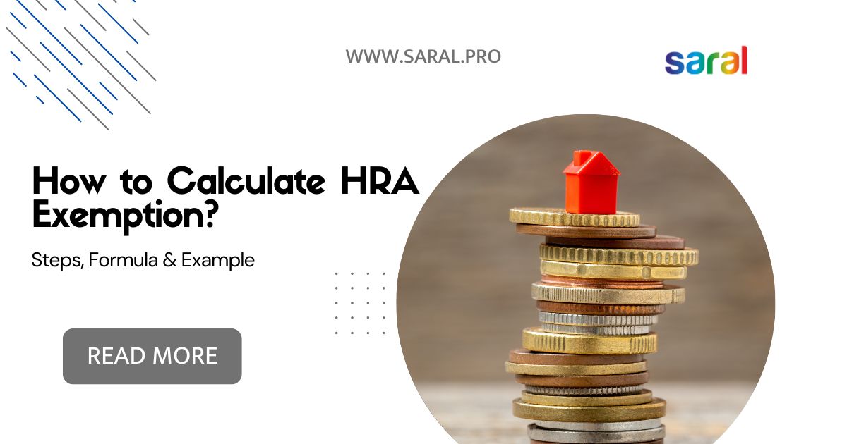 How to Calculate HRA Exemption? Steps, Formula & Example