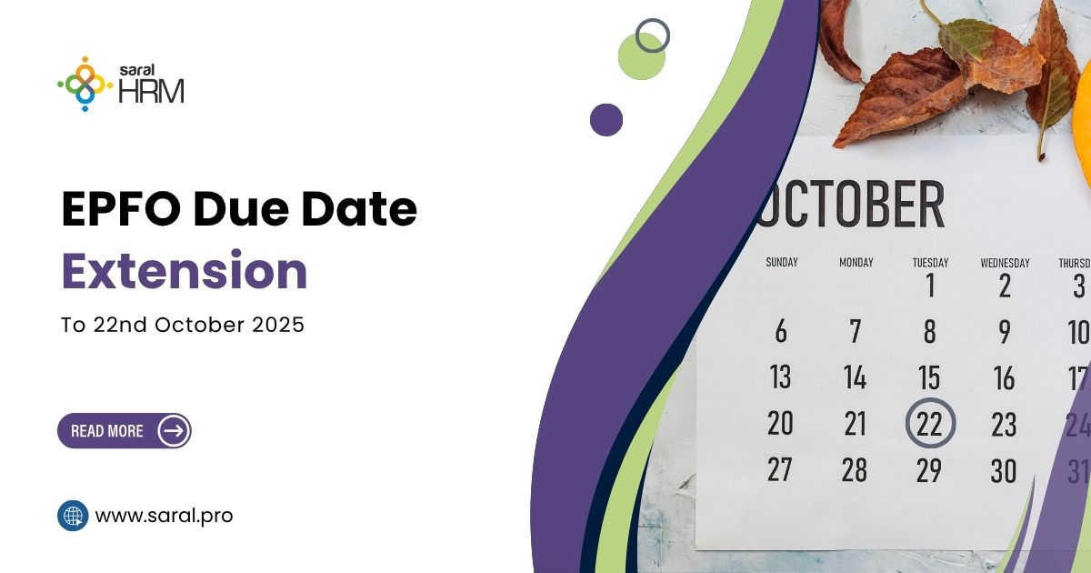 EPFO Extends ECR Filing Date to 22nd October 2025