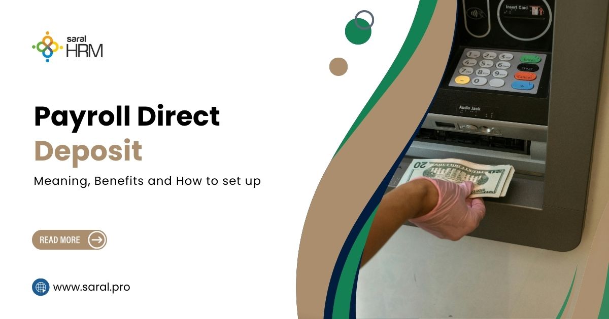 Payroll Direct Deposit | Meaning, Benefits and How to set up